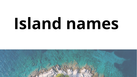 Funny Island Names: The Most Hilarious and Quirky Places on Earth ...