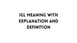 IGL Meaning in Text – Full Form and How to Use It in Chats