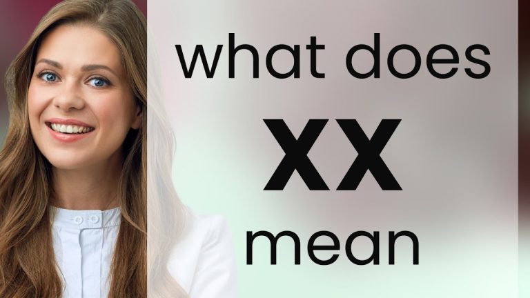 xx Meaning in Text – Simple Definition + Real Examples