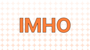 IMHO Meaning in Text – What It Means and How to Use It Right