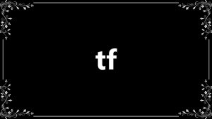 TF Meaning in Text Slang Explained Clearly and Quickly