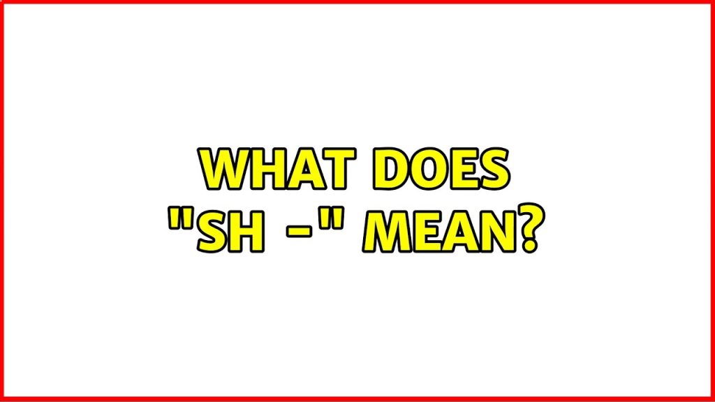 SH Meaning in Text – What Does It Mean in Messages & Slang?