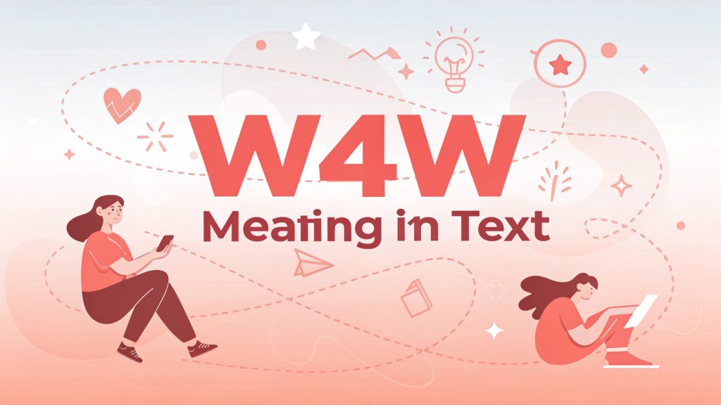 W4W Meaning in Text: Unraveling the Dynamic Slang Sensation of 2025 ...