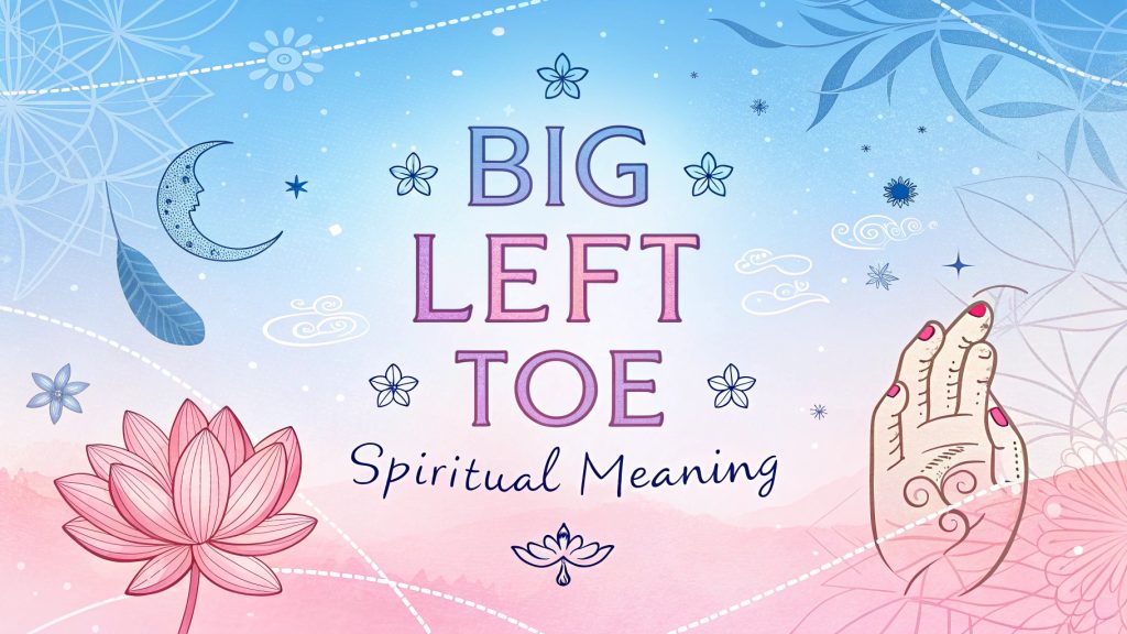 Big Left Toe Spiritual Meaning: Awakening Inner Grounding and Feminine ...