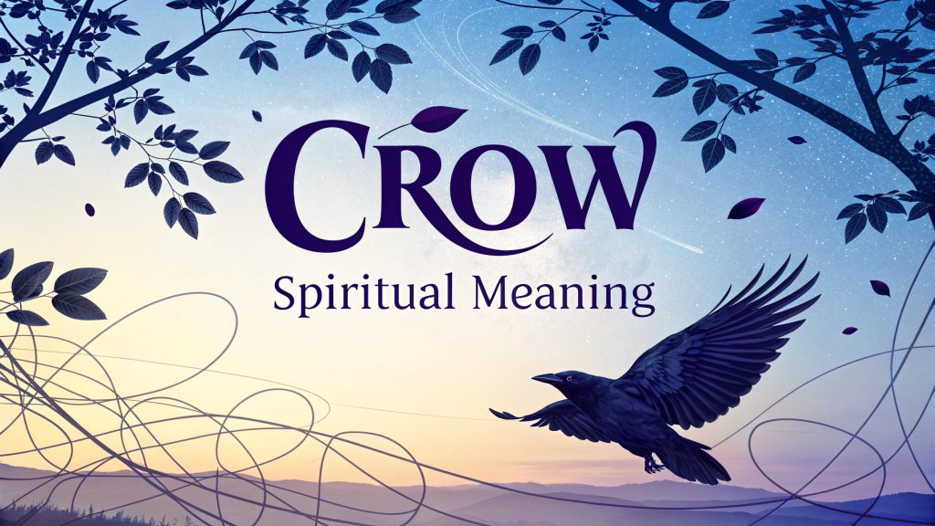 Crow Spiritual Meaning: Unlocking Mystical Messages for 2025 and Beyond ...