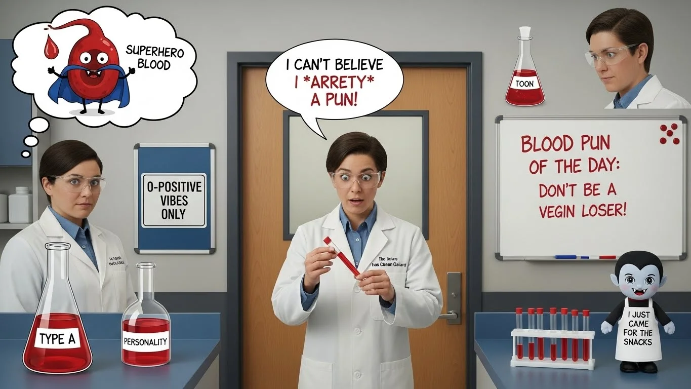 Best 150+ Funny Blood Jokes You'll Want to Share Now 2026