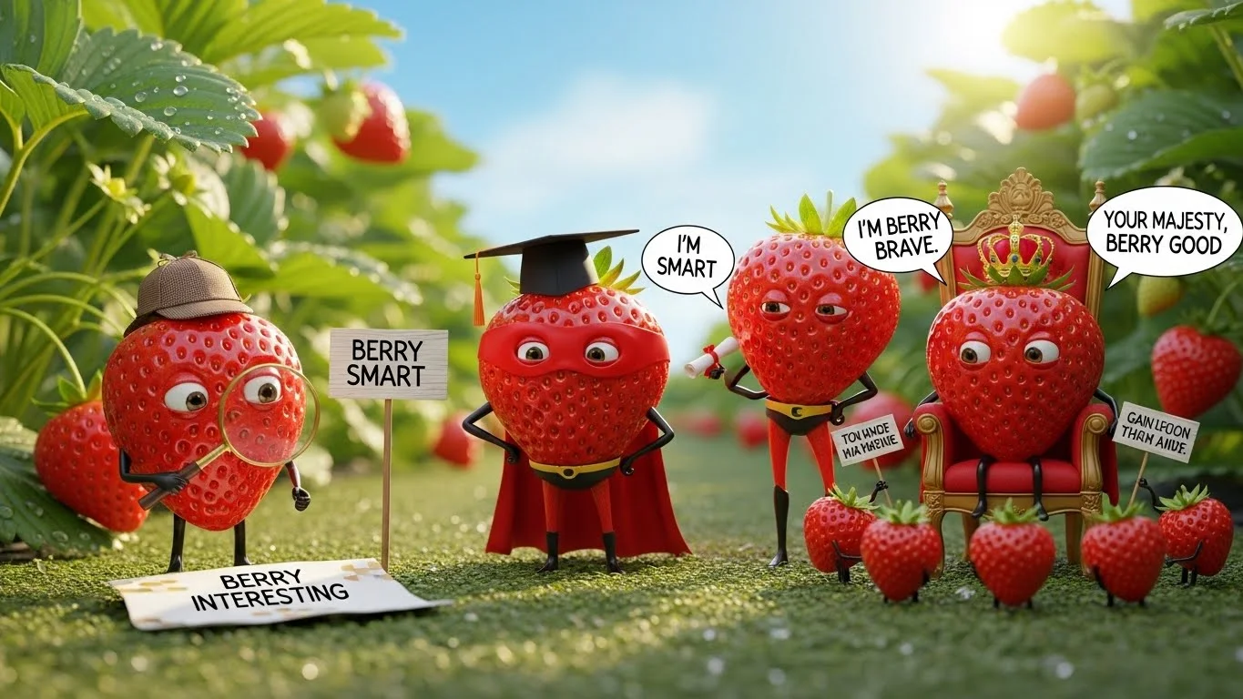 200+ Strawberry Puns One Liners for Perfect Captions 2026